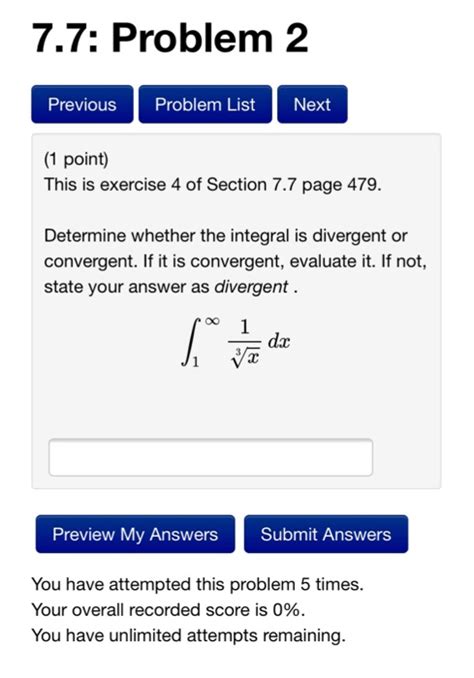 solved 7 7 problem 2 previous problem list next 1 point