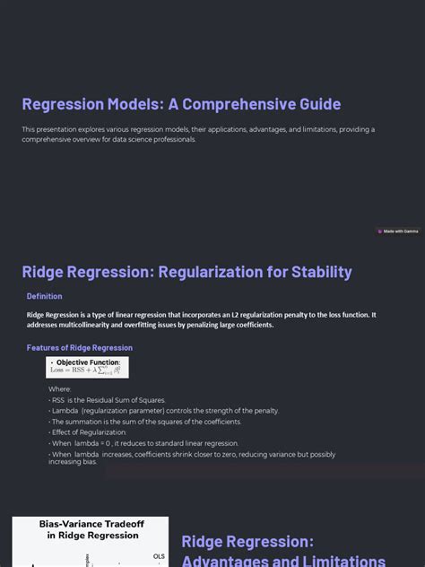 regression models pdf linear regression dependent and independent