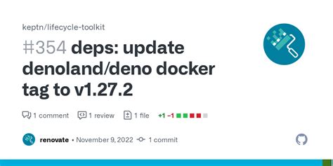 deps update denoland deno docker tag to v1 27 2 by renovate[bot