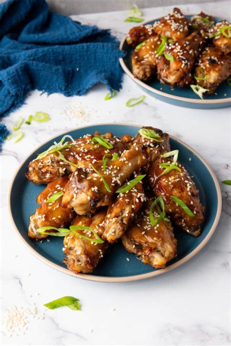 Amazing Baked Asian Sticky Chicken Wings Recipe