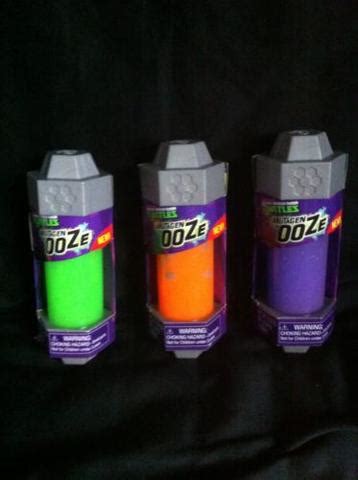 New Nickelodeon Teenage Mutant Ninja Turtles Mutagen Ooze Set Of 3 Tmnt