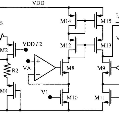 Schematic Of The Programmable Gain Amplifier Download Scientific Diagram