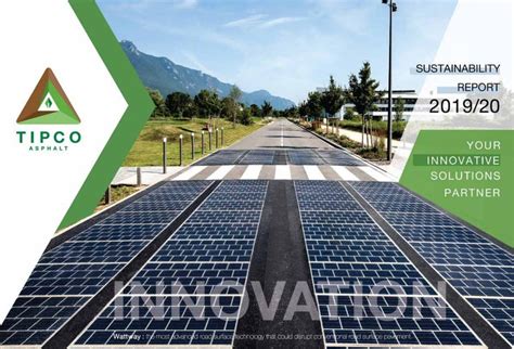 Tipco Asphalt Pcl 2019 2020 Sustainability Report