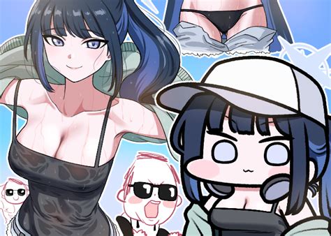 Sensei Doodle Sensei Saori And Saori Blue Archive Drawn By Jazz Jack Danbooru