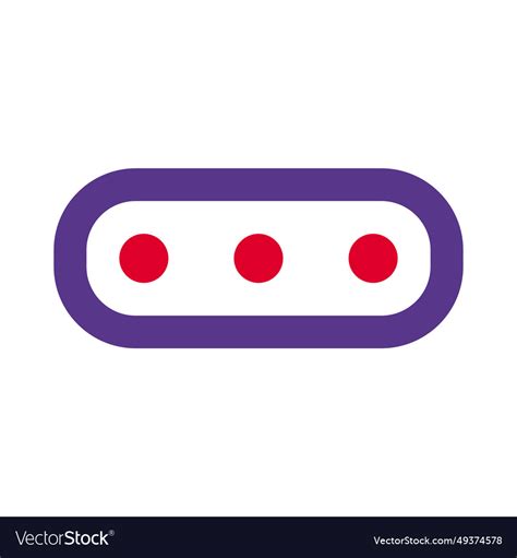 Specific Port Used To Send Audio Signals Vector Image