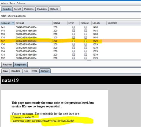 overthewire natas series 19 20 level walkthrough anonhack