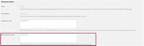 Activate Advanced Caching Elementor