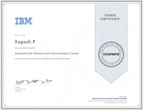 Generativeai Dataanalytics Ibm Coursera Ai Upskilling