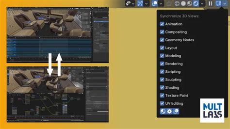 Synchronize Workspaces — Blender Extensions
