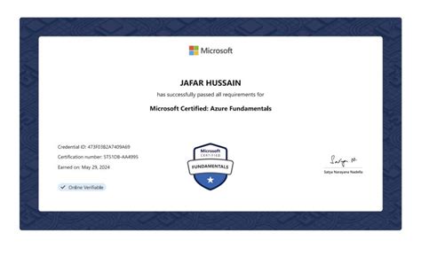Jafar Hussain On Linkedin Azure Az900 Microsoftcertified Cloudcomputing