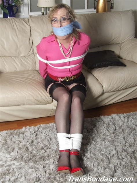 Scarf And Rope Bondage Of British Milf By Bound By Bhowani 6 Pics