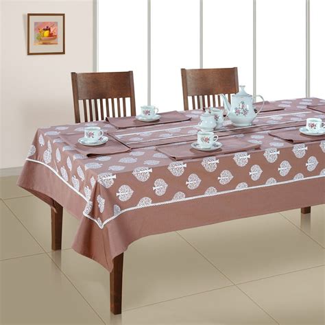 Good Time Printed Rectangular Table Linen 10502 Swayam India