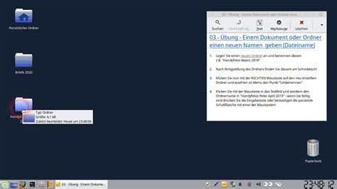 Lektion 03 Umbenennen Von Dokumenten Und Ordnern Youtube