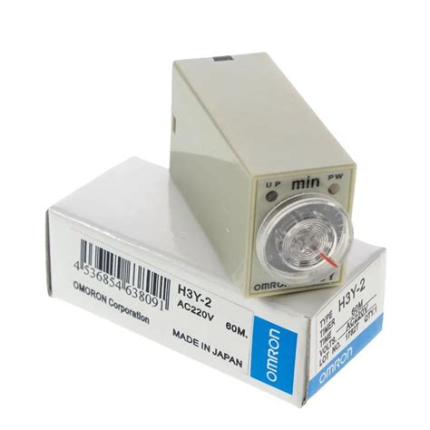 VAC H Y Power On Time Delay Relay Solid State Timer Min DPDT Socket In Relays From