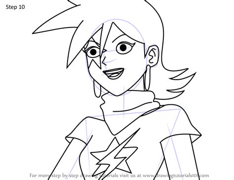 How To Draw Muffy Peprich From Totally Spies Totally Spies Step By