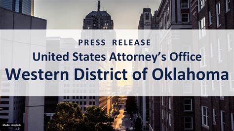 U S Attorneys Office For The Western District Of Oklahoma Oklahoma