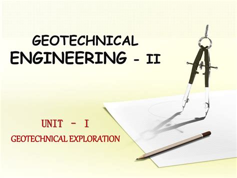 Ppt Geotechnical Engineering Ii Powerpoint Presentation Free