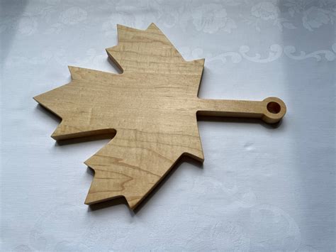 Maple Leaf Shaped Chopping Board Charcuterie Board Serving Board