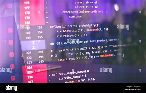 Python Code Computer Screen Mobile Application Design Stock Photo Alamy