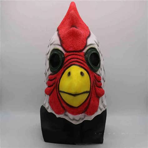 New Game Hotline Miami Cock Mask Latex Full Head Cosplay Mask For