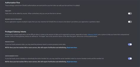 Setting Up A Discord Bot Discord Bot Documentation