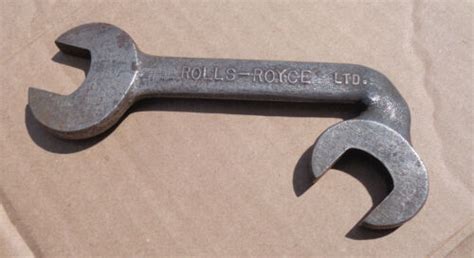 Rolls Royce F2894 5 78 Double Open End Offset Wrench Estate Find