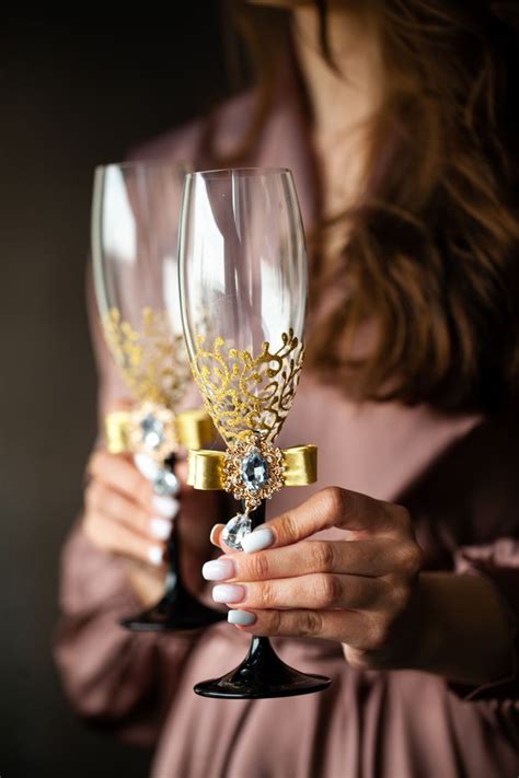 Весільні келихи Купити в Києві з доставкою по Україні Ua Свадебный декор