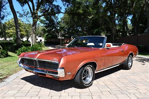 Burnt Orange 1969 Mercury Cougar Convertible Has The Full Package Rare