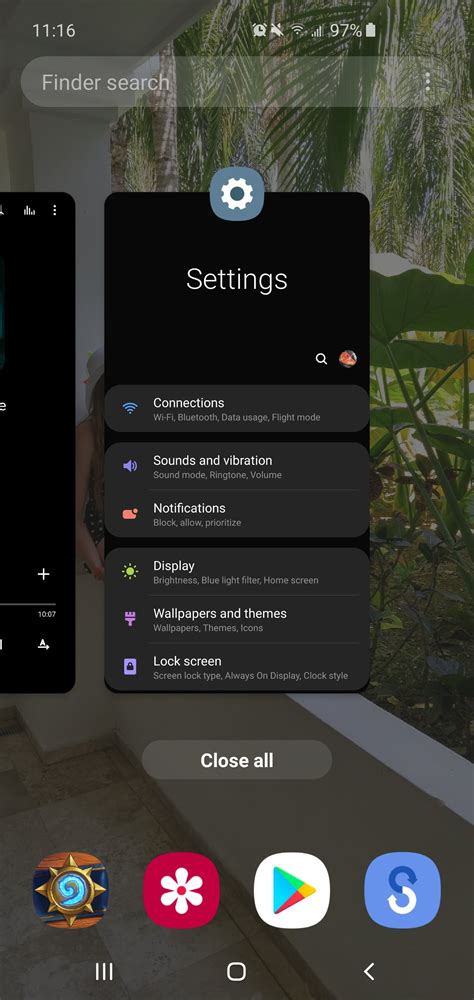 is it possible to hide or alter what apps show up on the bottom when