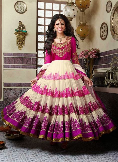 Pakistani Frocks Design 2014 2015 New Stylish Fancy Umbrella Anarkali Long Party Wear Frocks