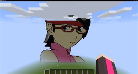 Sarada Minecraft Done By Loneuzumaki On Deviantart