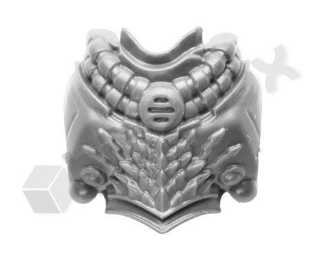 Adeptus Custodes Custodian Wardens Shield Captain Torso