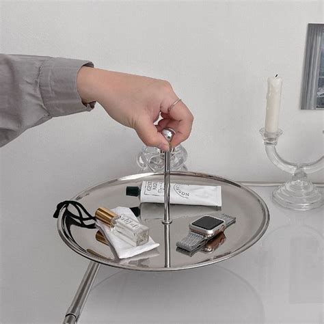 리모컨 정리함 악세사리 실버 트레이 화장대정리 감도 깊은 취향 셀렉트샵 29cm