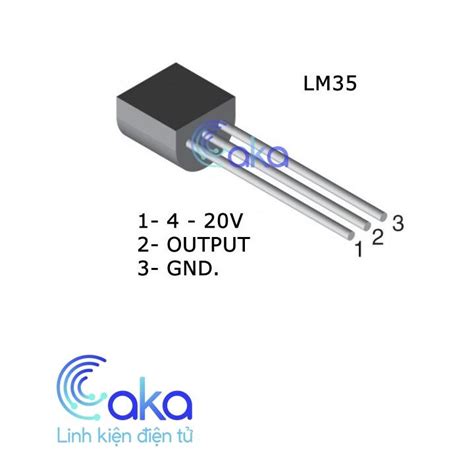 Ic Cảm Biến Nhiệt độ Lm35 Linh Kiện Điện Tử Tphcm Chuyên Cung Cấp