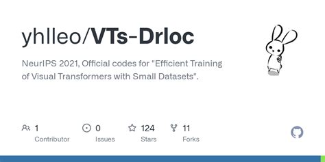 Github Yhlleo Vts Drloc Neurips Official Codes For Efficient Training Of Visual
