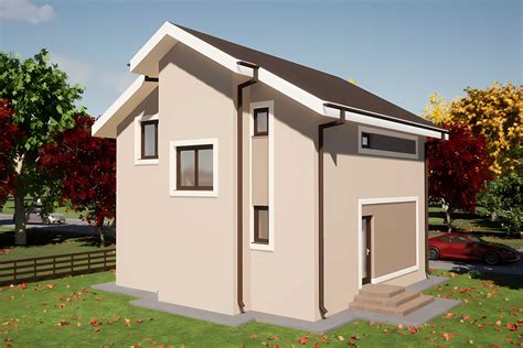 Casa Mica Din Bca Ytong Cu Etaj Constructie Zidarie 125 Mp Wolf Construct