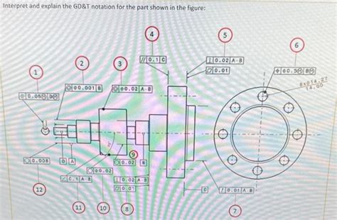 Solved Interpret And Explain The GD T Notation For The Part Chegg Com