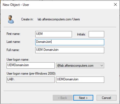 How To Configure Hybrid Domain Join Using Workspace ONE UEM After Six Computers