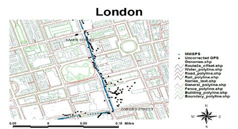 map matched gps positions mmgps download scientific diagram