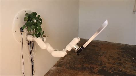 Living Plant Empowers Industrial Robot Arm Unconventional Machete Control Revealed Orbital