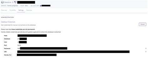 Heroku Provided Databaseurl Is Incorrect Stack Overflow