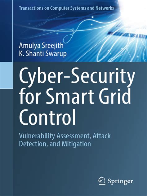 Cyber Security For Smart Grid Control Vulnerability Download Free Pdf Electrical Grid