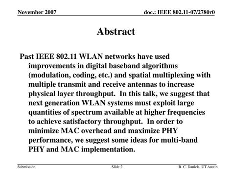 PPT Multi Band Modulation Coding And Medium Access Control PowerPoint Presentation ID 4359710