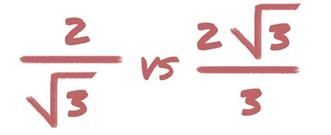 Rationalizing The Denominator Dealing With Surdsradicals In Fractions
