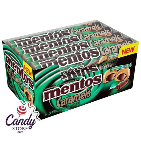 Mentos Caramel Mint Dark Chocolate 12ct Salebestcandyshop