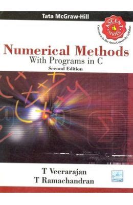 Buy Numerical Methods With Programs In C Book Veerarajan T Ramachandran T