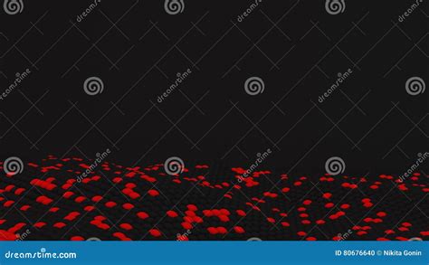 Nano Surface Crystal Structure Molecular Lattice Internet Technology Royalty Free