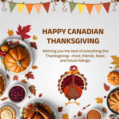 Plantilla De Maximalist Happy Canadian Thanksgiving Design Template