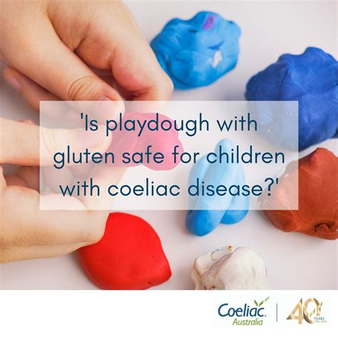 Coeliac Australia Playdough Is Traditionally Made With Wheat Flour