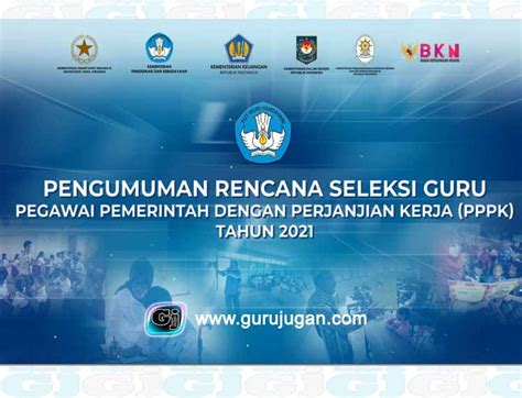 Rencana Seleksi PPPK Tahun 2021 - GURU JUGAN